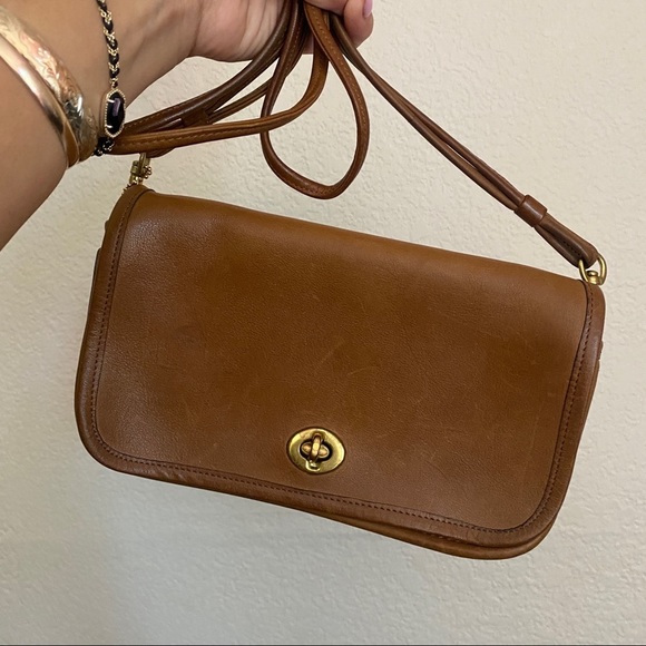 Coach | Bags | Coach Creed Dinky Double Strap Rare Vintage | Poshmark
